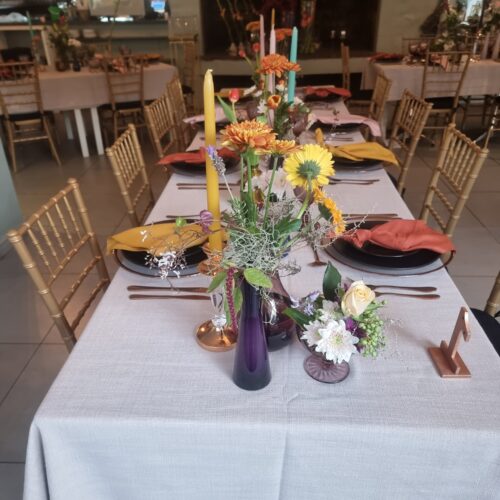 Gallery- Tables at Nitida - Nitida Wine Farm