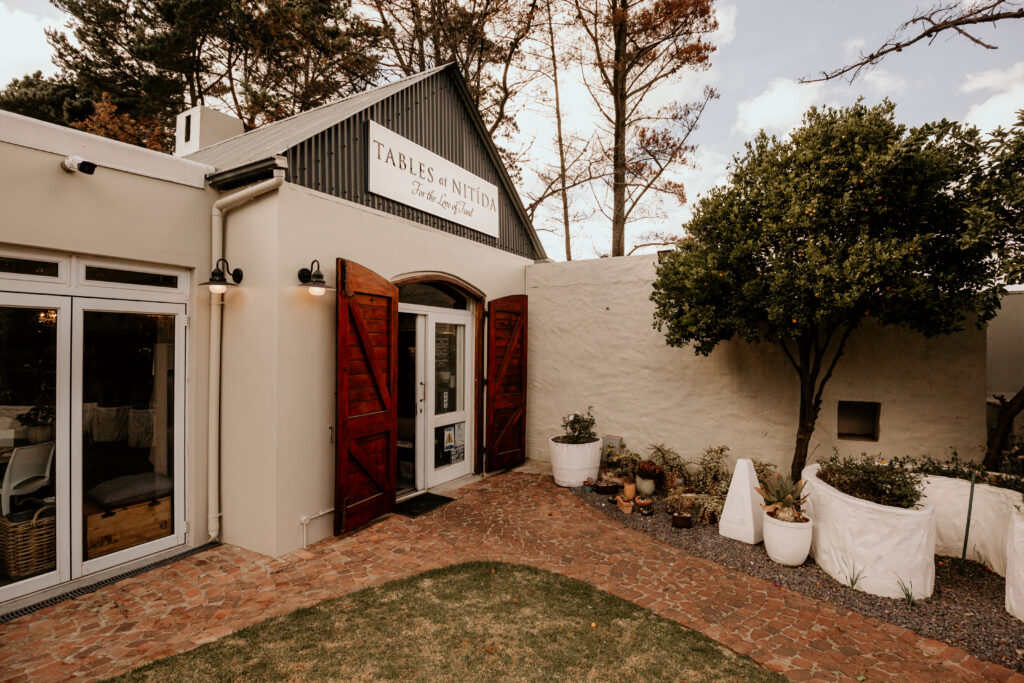 Tables at Nitida Restaurant - Nitida Wine Farm